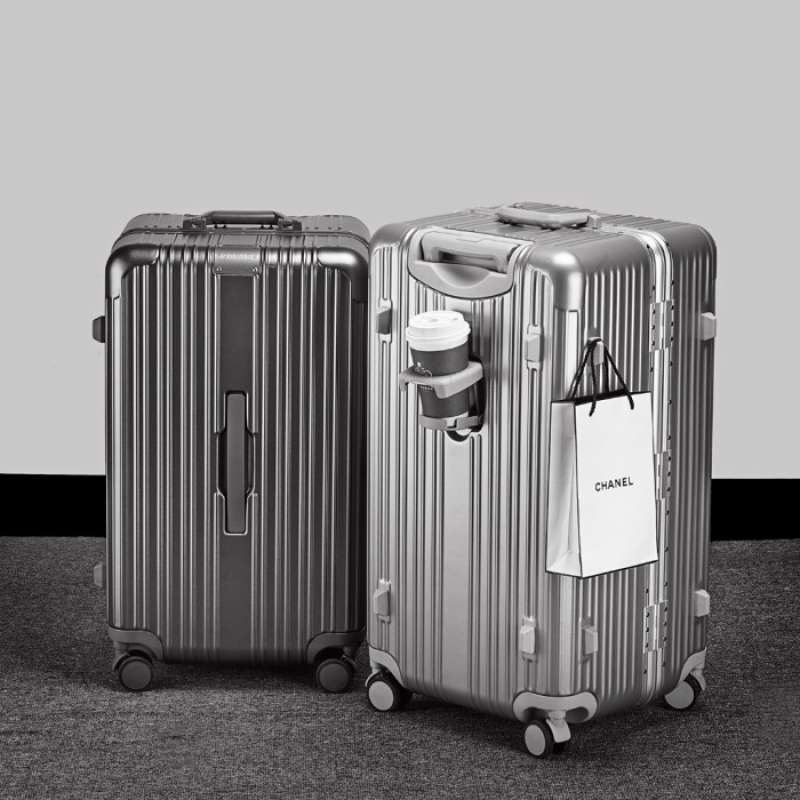 Promo Koper Bagasi Semi Aluminium Jumbo - R008 Diskon 9% Di Seller ...