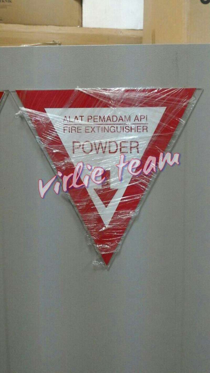 Promo Tanda Akrilik Alat Pemadam Api Ringan,rambu Apar,powder,co2 ...