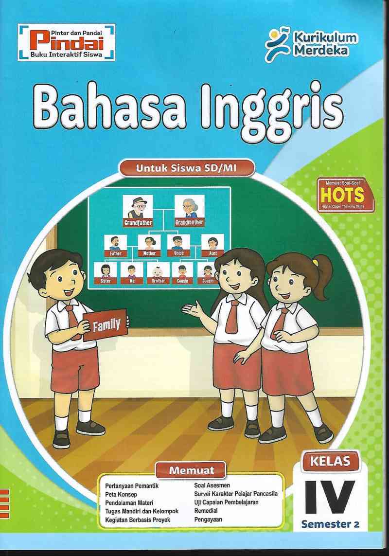 Jual Buku Bahasa Inggris Kelas 4 Kurikulum Merdeka Original Harga Termurah April 2024 | Blibli