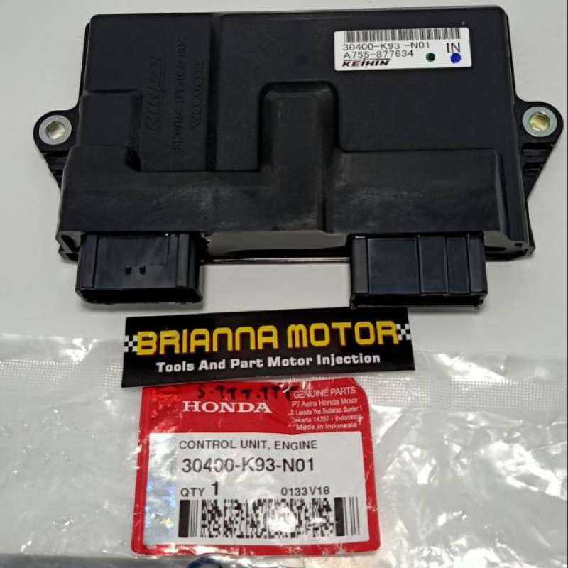 Jual ECU - ECM HONDA ALL NEW SCOOPY ESP ORI HONDA 30400 K93 N01 di ...