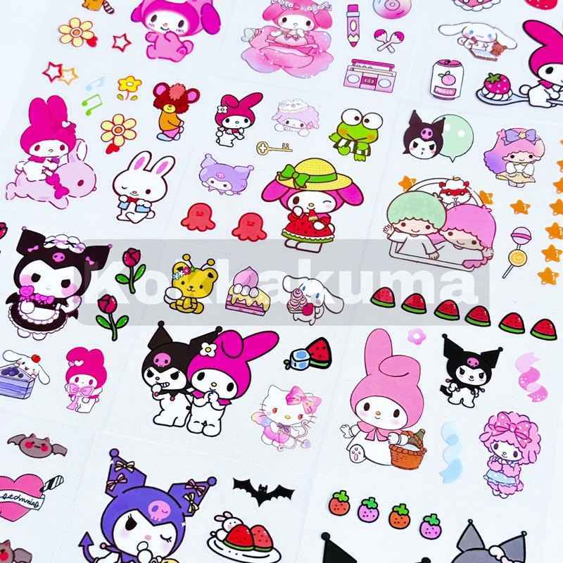Promo Ready Sticker Anak My Melody Sanrio Isi 100 Lembar Sticker Box ... Promo Ready Sticker Anak My Melody Sanrio Isi 100 Lembar Sticker Box ...