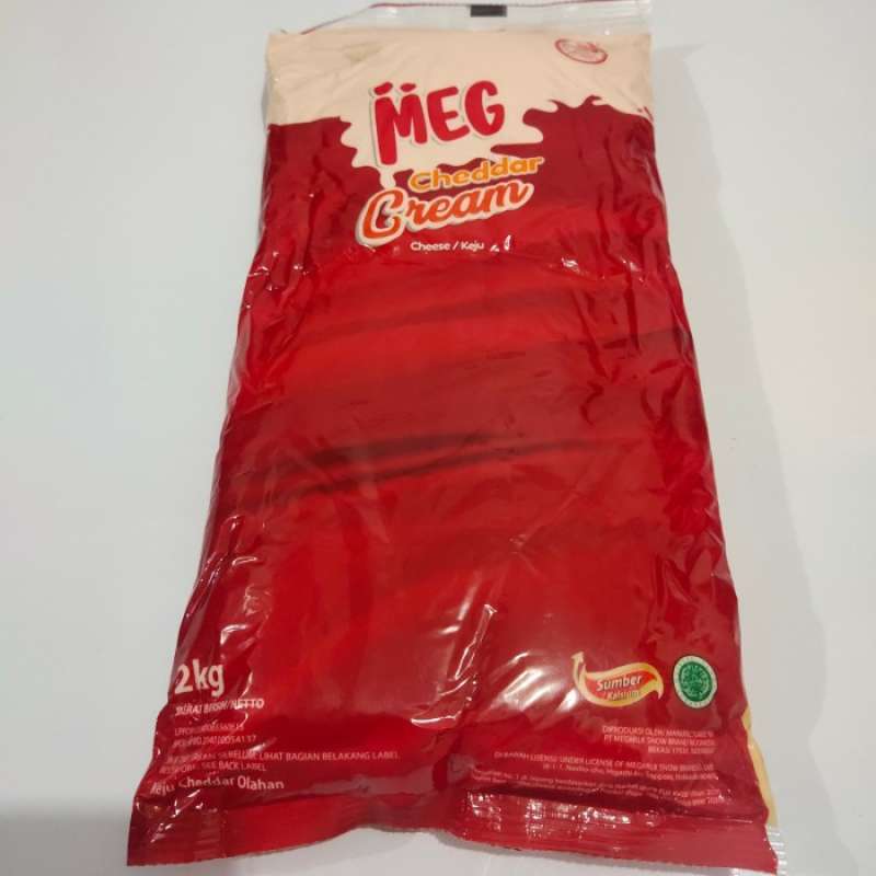 Promo Meg Cheddar Cream Cheese 2kg Diskon 33% Di Seller Azzana Storee ...
