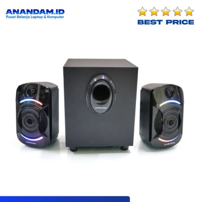 Jual Speaker Simbadda CST 3000N+ RGB - Bluetooth USB SD Card AUX di ...