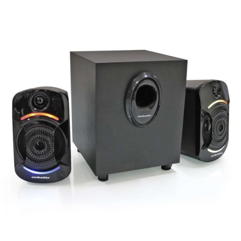 Jual Speaker Simbadda CST 3000N+ RGB - Bluetooth USB SD Card AUX di ...
