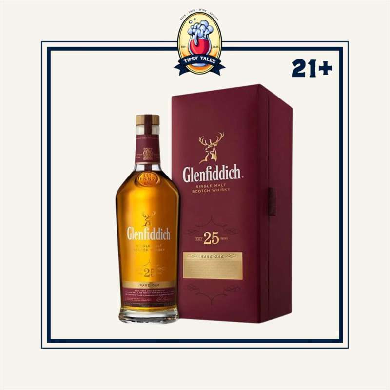 Jual Glenfiddich 25 Year Old Single Malt Scotch Whisky 700ml Di Seller Tipsytales - Kapasari ...