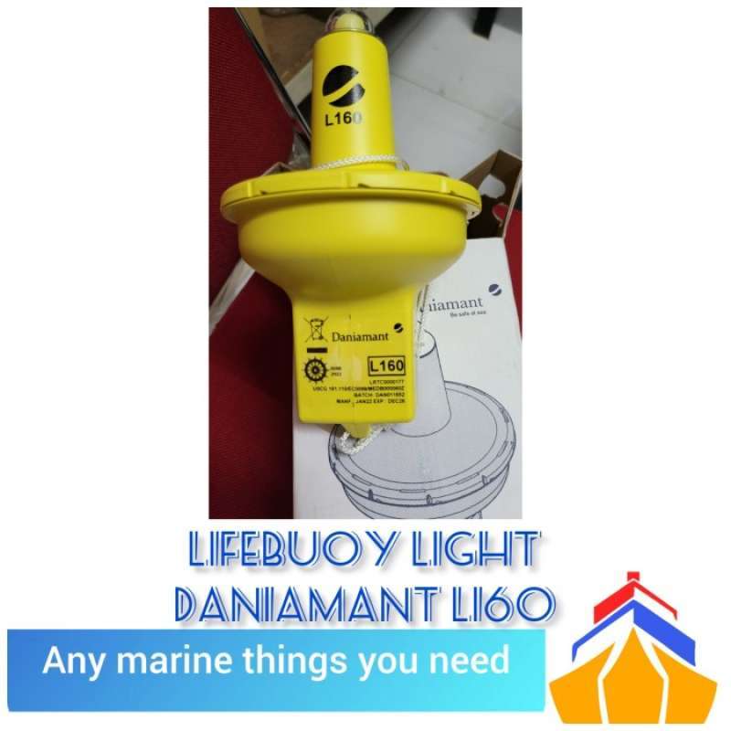 Promo Lifebuoh Light Explosion Proof Daniamant L160/ Lampu lifebuoy ...