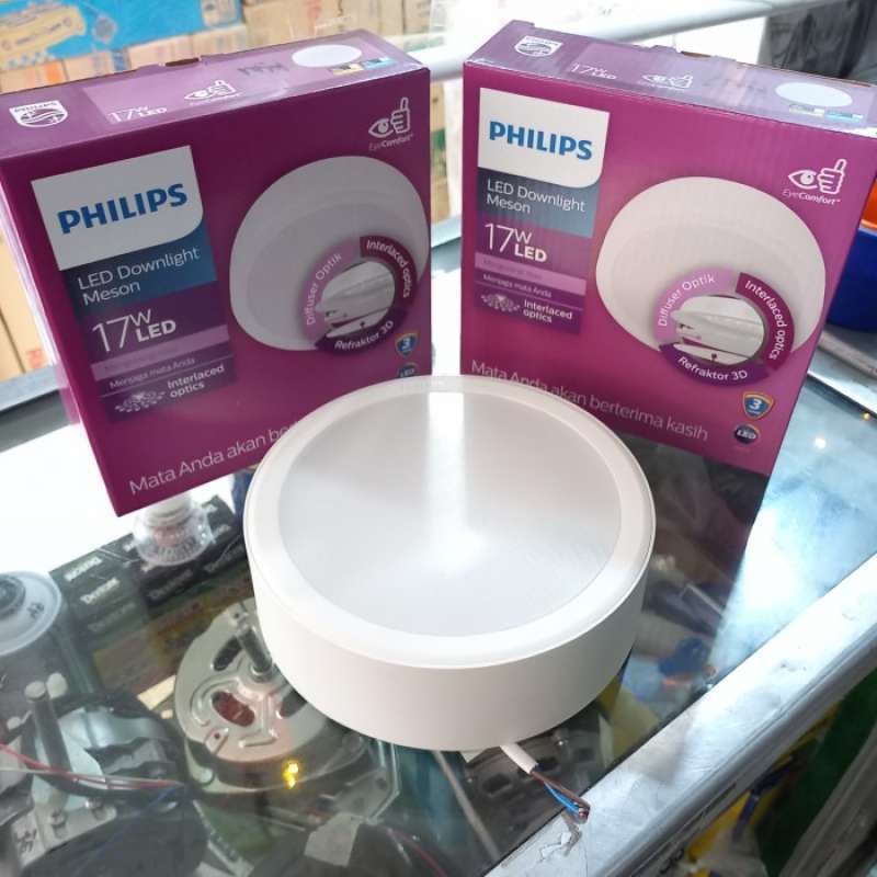 Promo Philips Downlight Led Meson Outbow 17w 17 watt OB putih Diskon 27 ...