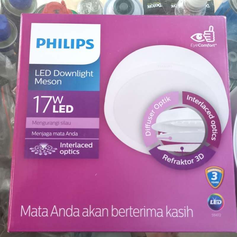 Promo Philips Downlight Led Meson Outbow 17w 17 watt OB putih Diskon 27 ...