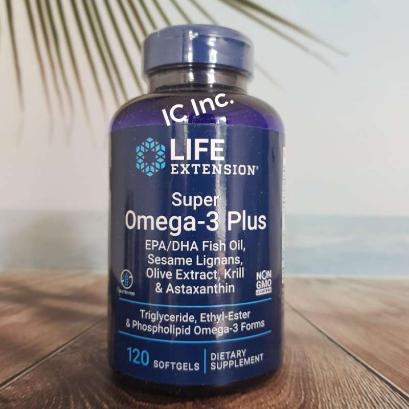 Promo Life Extension Super Omega 3 Plus 120 Softgels Diskon 33 Di