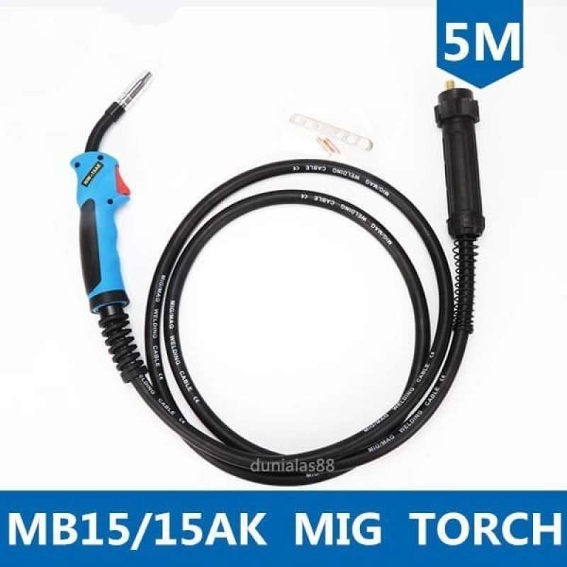 Promo Stang Mig/mig Torch Type Mb 15 Mb-15 Mb15 Panjang 5m Stang Gun Co ...