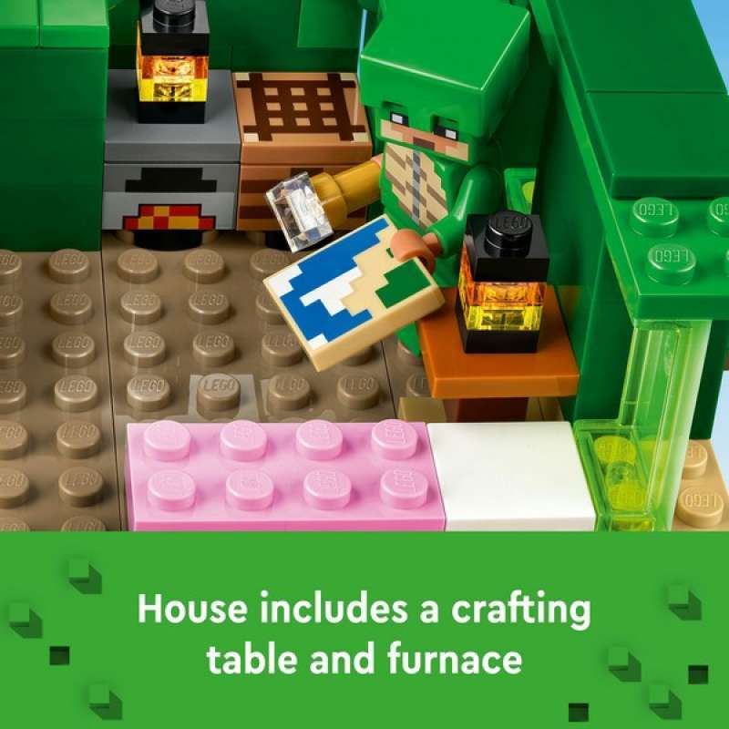 Jual LEGO Minecraft 21254 The Turtle Beach House Building Set Toys (234 ...