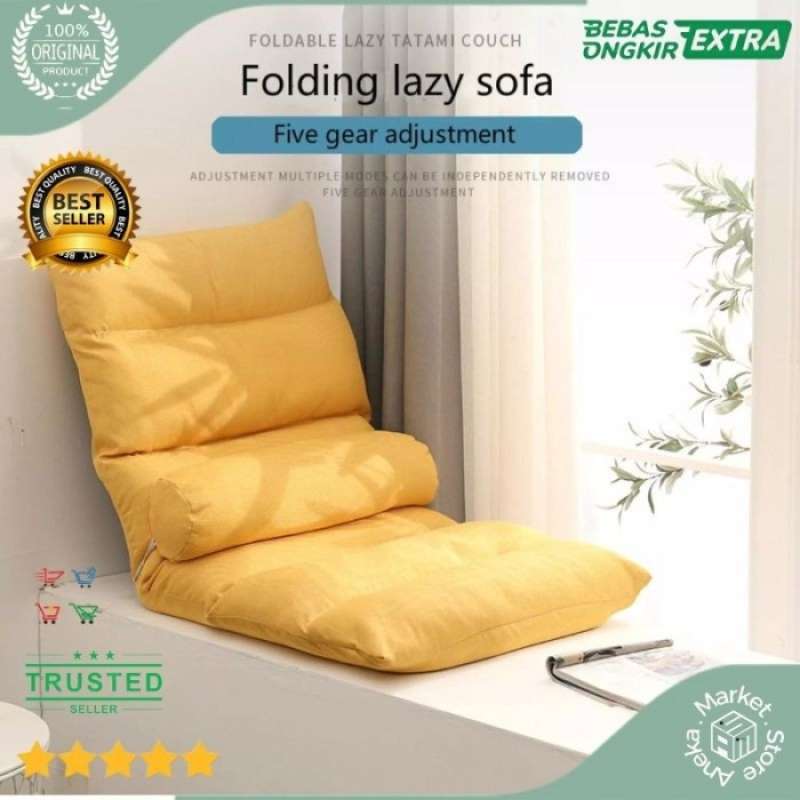 Promo 100% Produk Ori Ams Lazy Tatami Sofa Kursi Lantai Lipat Tempat ...