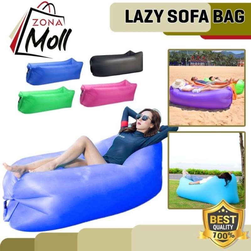 Promo 100% Produk Ori Zm Lazy Bag Sofa Angin Kursi Santai Lazybag Kursi ...