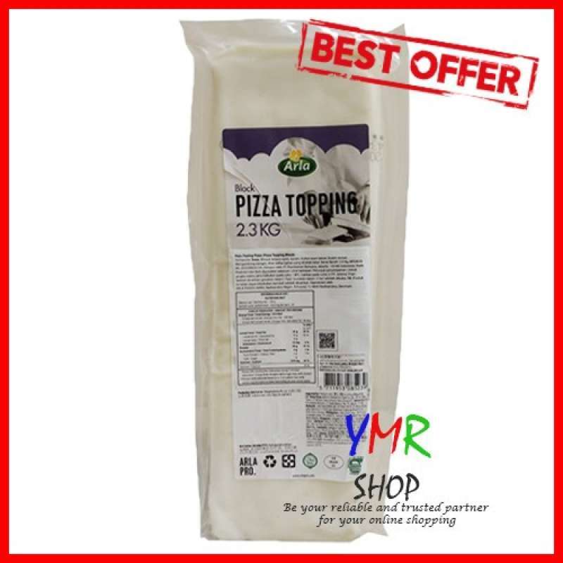 Promo Arla Cheese Keju Mozzarella Pizza Topping Blok 2.3 Kg Diskon 33% ...