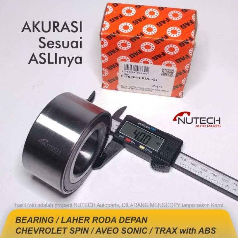 Jual LIMITED BEARING LAHER LAKER RODA DEPAN CHEVROLET SPIN AVEO SONIC TRAX WITH ABS di Seller ...