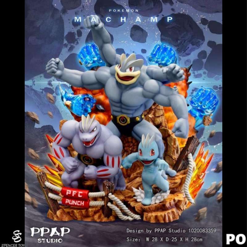 Jual Dp Resin Statue Machamp Family By Ppap Studio (pre-order) Spencertoys Di Seller Qairina ...