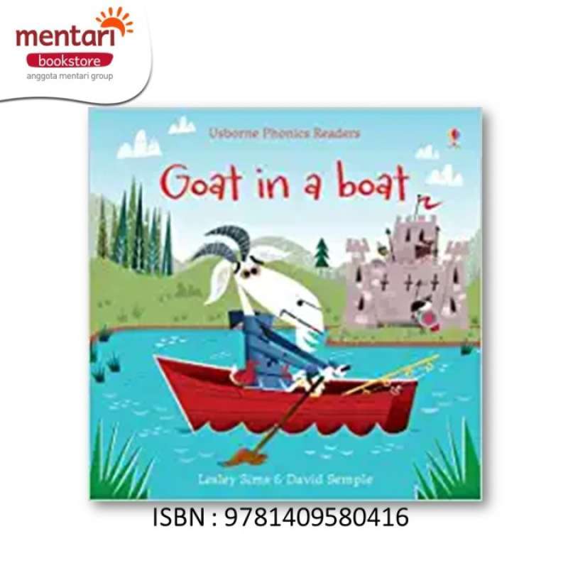Promo Usborne Phonics Readers - Goat In A Boat Diskon 23% di Seller Kim ...