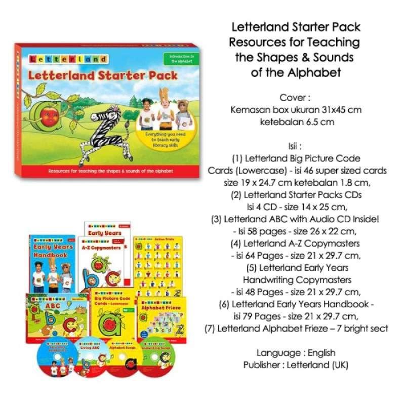Promo Letterland Starter Pack - Resources for Teaching the Shapes ...