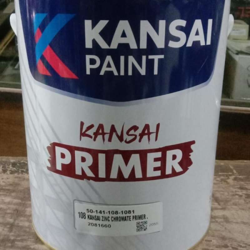 Jual KANSAI ZINC CHROMATE PRIMER 108 / MENI BESI 1 KG CAT di Seller Grand Pasaraya - Cengkareng ...