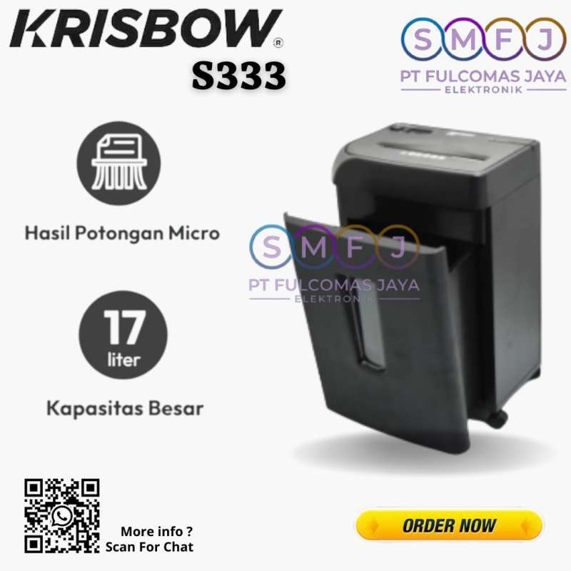 Jual Machine Paper Shredder Krisbow Original Harga Termurah Mei 2024 | Blibli
