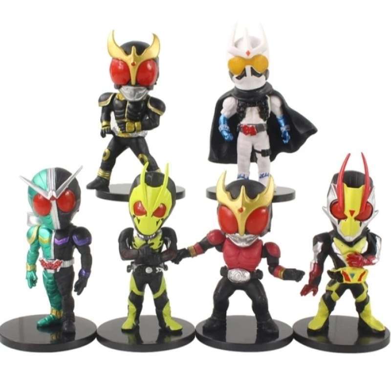Jual Masked Rider Kamen Rider Figure Set 6pcs Di Seller Qairina Store ...