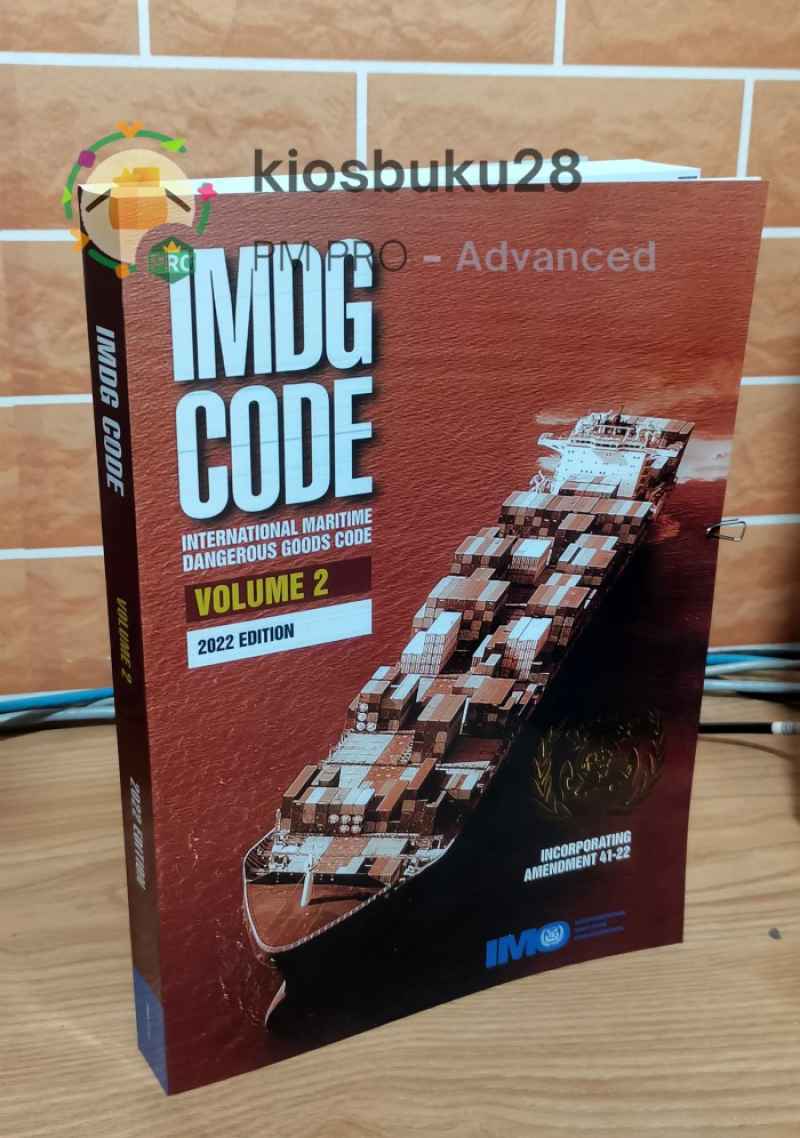 Promo Buku Teknik Pelayaran Imdg Code 2022 Edition Set Volume 1 2 ...