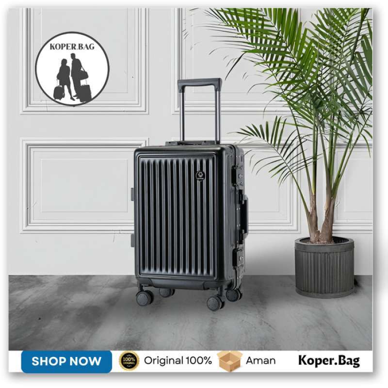 Promo Koper KB009 uk 20-28 in TSA Lock Frame Aluminium Cabin Bagasi ...