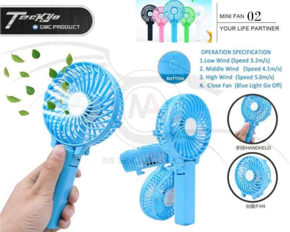 Jual KIPAS ANGIN MINI PORTABLE KIPAS GENGGAM TANGAN KIPAS LIPAT BISA ...