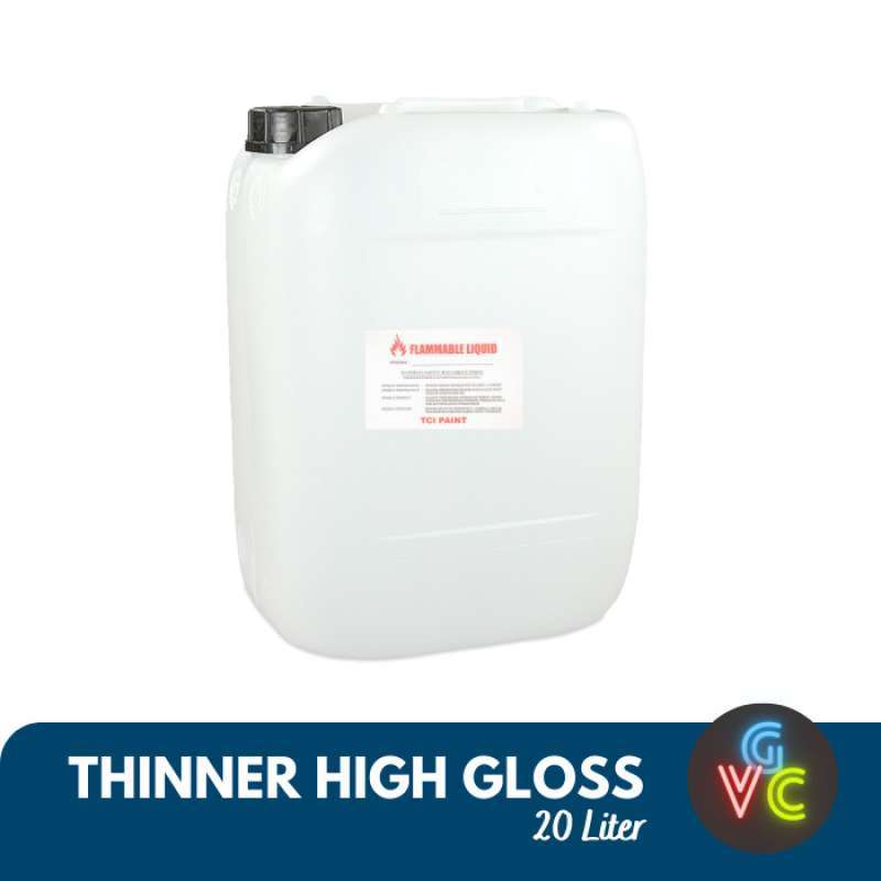 Promo Thinner High Gloss (HG) 20 Liter - GVCSupply Diskon 23% di Seller ...
