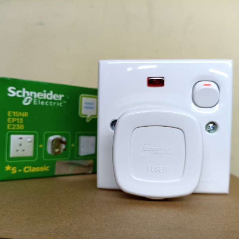 Promo Stop Kontak AC Set Schneider Classic +Stecker+OB Dus 15NR_EP13_E238_B Diskon 23% di Seller ...