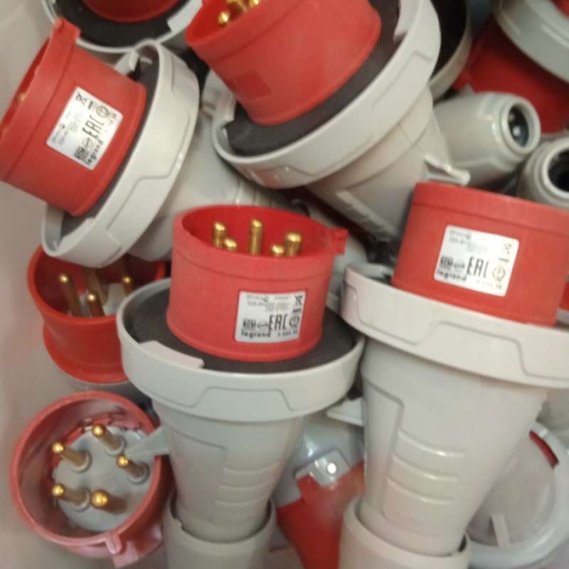 Promo plug legrand 16a 3ph 5pin ip67 ref 555329 Diskon 23% di Seller ...