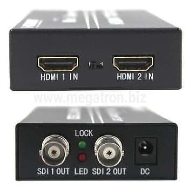 Promo HDMI to SDI Converter Switcher Splitter - 2 HDMI input & 2 SDI ...
