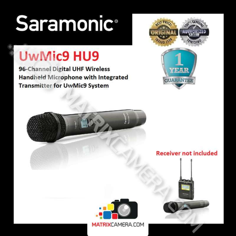 Promo Saramonic UwMic9 HU9 Wireless Handheld Mic with Integrated ...