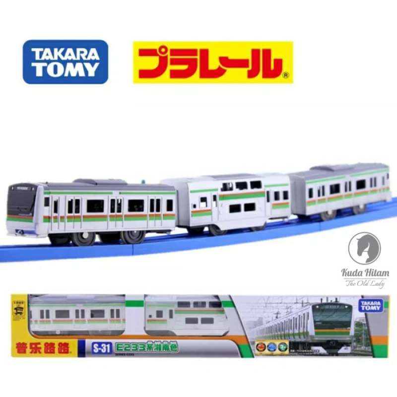 Promo Takara Tomy Plarail S-31 Series E233 Shonan Color (Chassis Renewaled) Diskon 23% di Seller ...