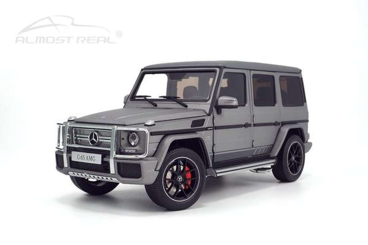 Promo 1/18 ALMOST REAL MERCEDES G65 AMG W463 GREY DIECAST NOT AUTOART ...
