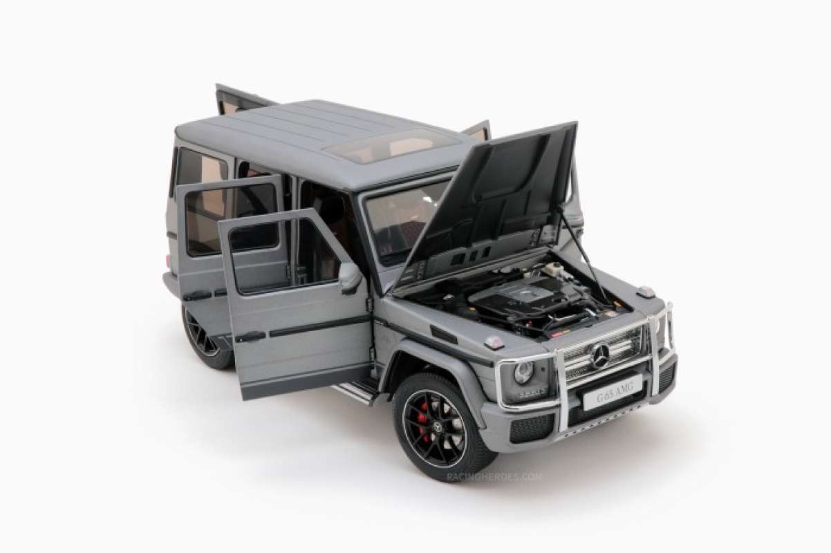 Promo 1/18 ALMOST REAL MERCEDES G65 AMG W463 GREY DIECAST NOT AUTOART ...