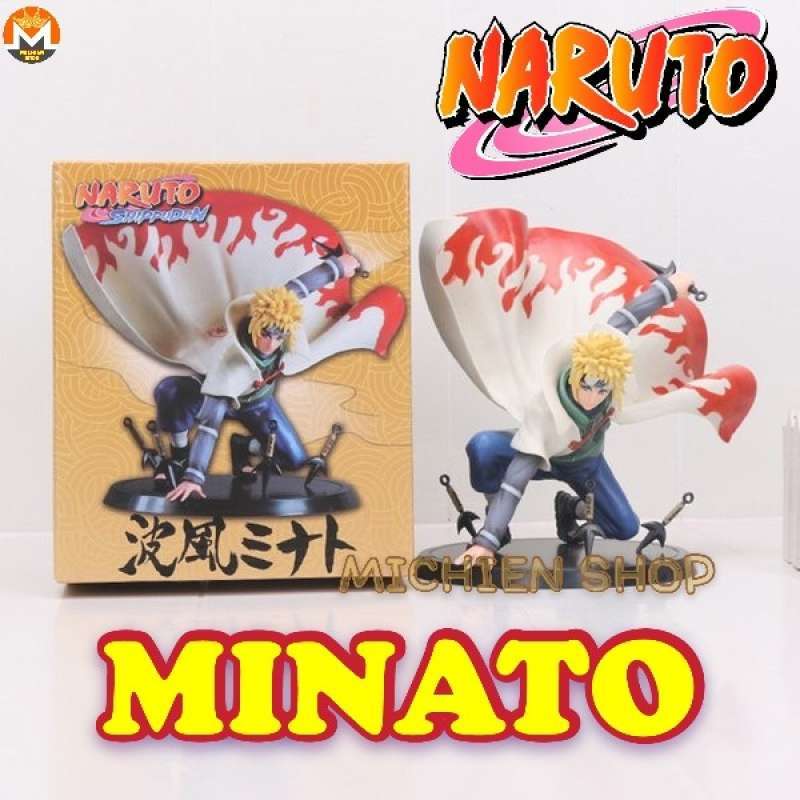 Promo NARUTO : Yondaime Hokage MINATO NAMIKAZE Action Figure Miniatur ...