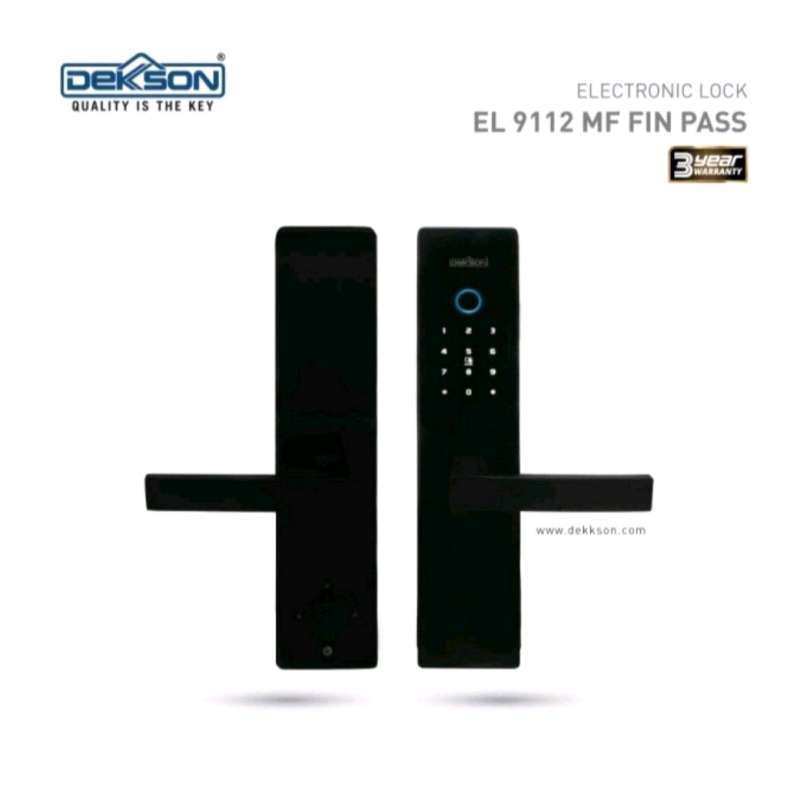 Jual Smartlock Dekkson El 9112 Mf Fin Pass Di Seller Puspita Shop ...