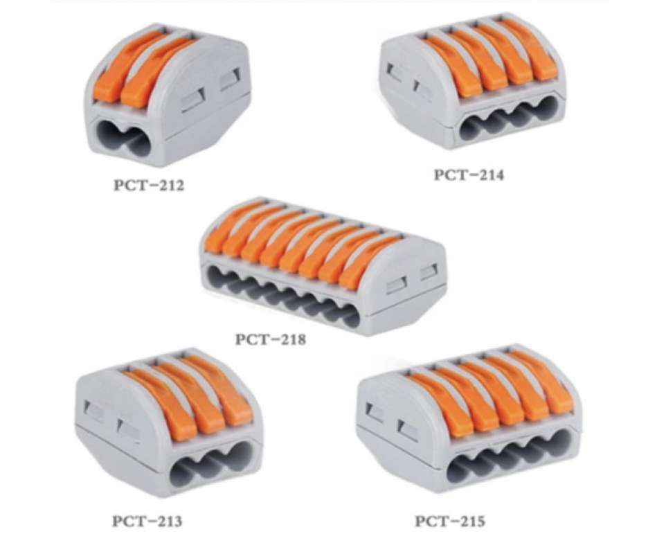 Promo 100pcs Konektor Kabel 3 Pin Pct 213 Tab Wago Terminal Cable 3p ...