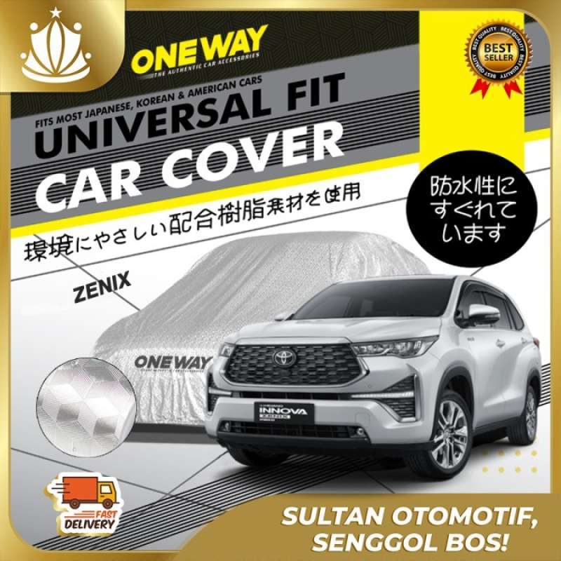 Promo Body Cover Mobil Innova Zenix Waterproof 3 Layer Deluxe ONE WAY ...