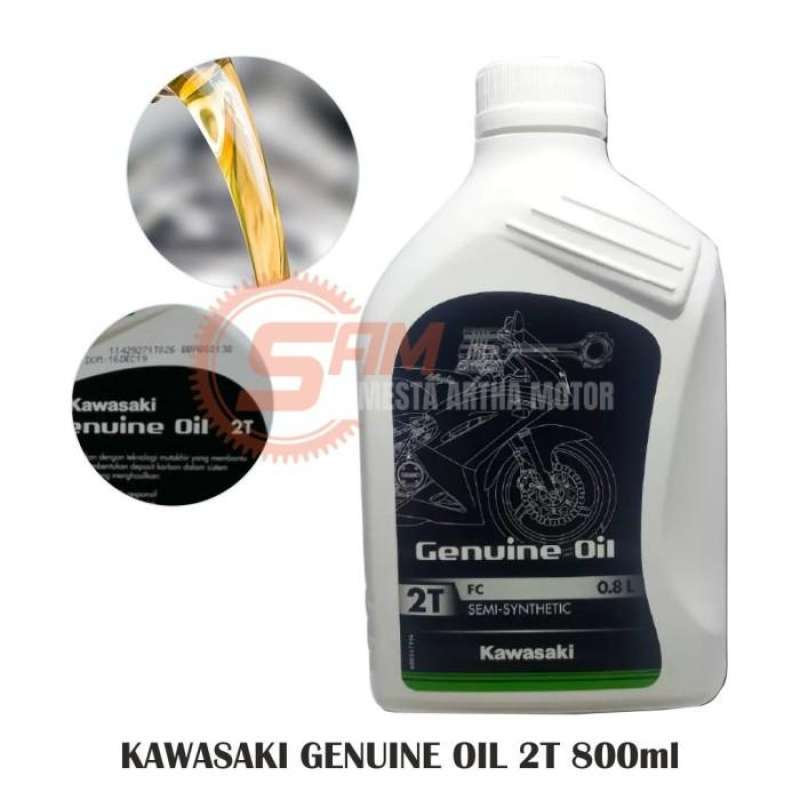 Jual Kawasaki Genuine Oli Samping 2t 800ml Original Oil Motor Ninja Di ...