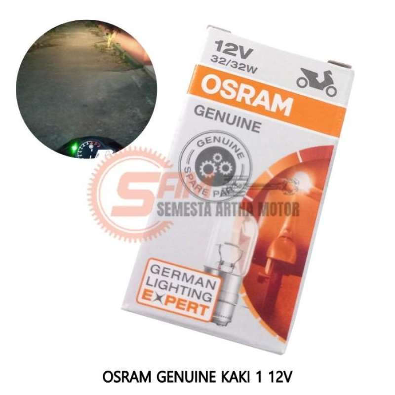 Jual Osram Genuine H6 Kaki 1 Non Halogen Bohlam Lampu Depan Bebek Matic ... Jual Osram Genuine H6 Kaki 1 Non Halogen Bohlam Lampu Depan Bebek Matic ...