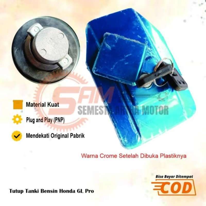 Jual Tutup Tangki Bensin Honda GL Pro Max Neotech Cap Tengki Motor ...