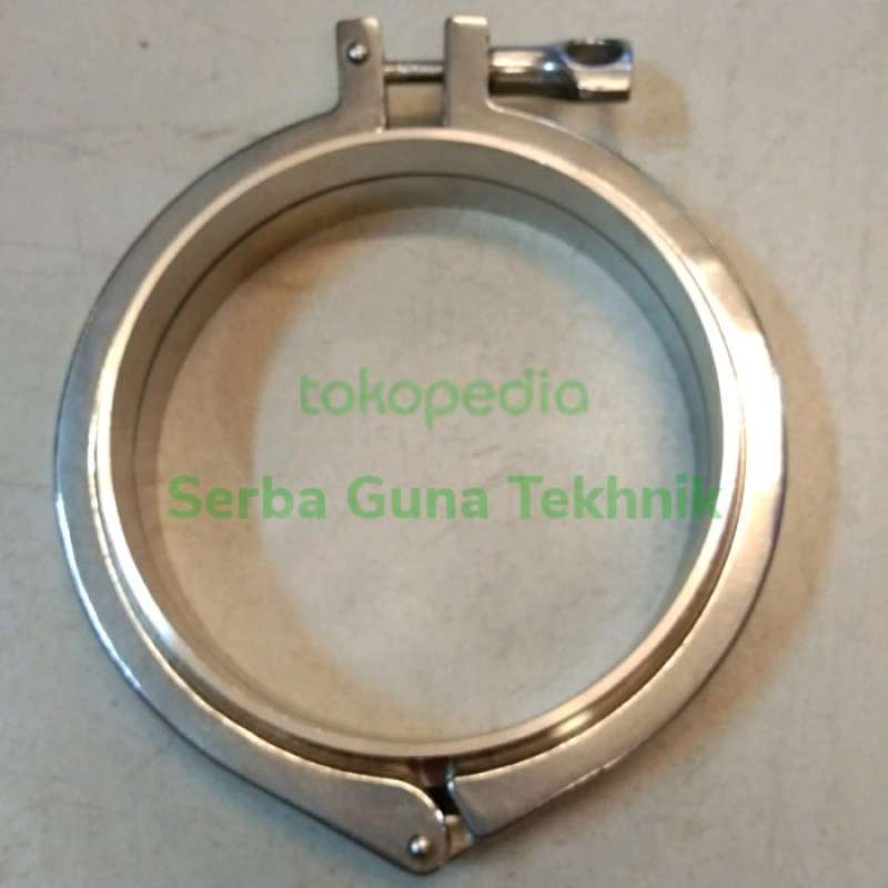 Promo Clamp Ferrule Sanitary (6 Inchi/dn150) Stainless 316 Klem Pipa ...