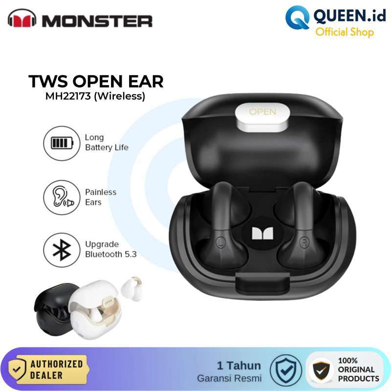 Jual Tws Open Ear Monster Spesifikasi Original, Murah & Diskon Harga ...