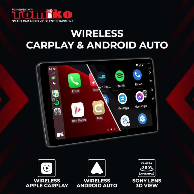 Jual Head Unit Tomiko TMK 1055 PRO OEM Series for Grand Innova Auto AC ...