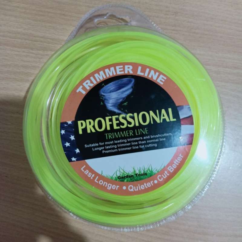 Promo Senar Nylon Mesin Potong Rumput 2.4mmx50 Meter Model Bulat Diskon ...