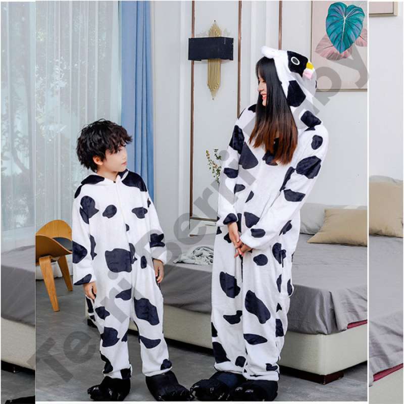 Promo BAJU KOSTUM ONESIE COW DEWASA ONE SIE SAPI KIGURUMI ANIMAL PIAMA ...