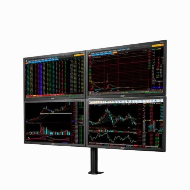 Promo Stand Monitor Bracket tv 4 Layar 14_ 27 inch New lited edition ...