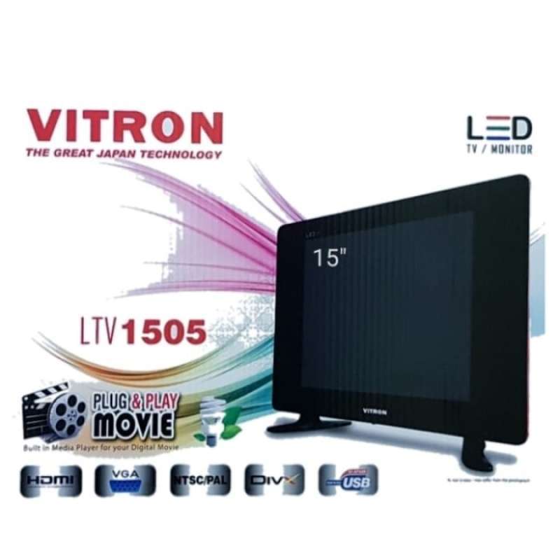 Promo vitron LTV 1505 LED tv with USB movie Diskon 23% di Seller Surota ...